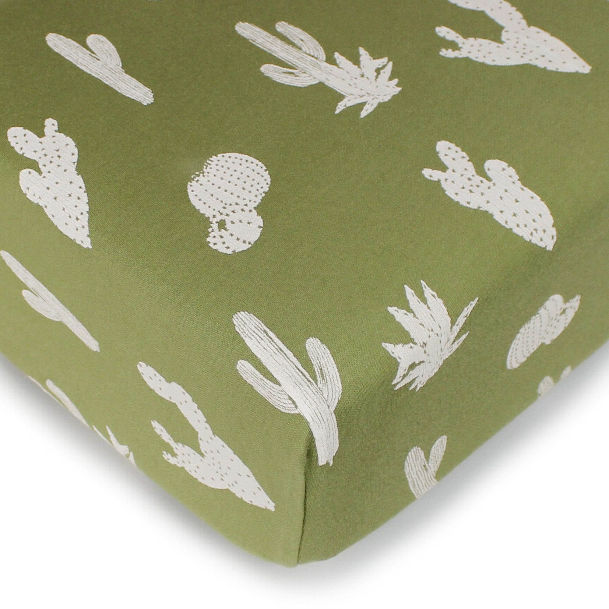 Sage Cactus | Organic Crib Sheets – L'ovedbaby