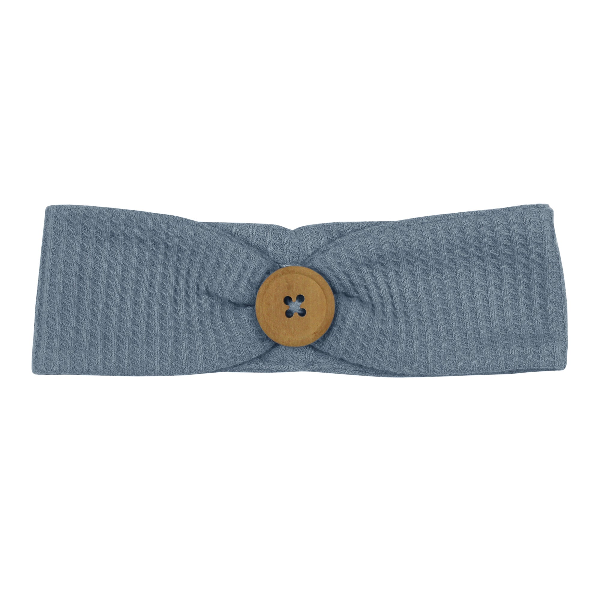 Pool | Organic Pique Button Headband – L'ovedbaby